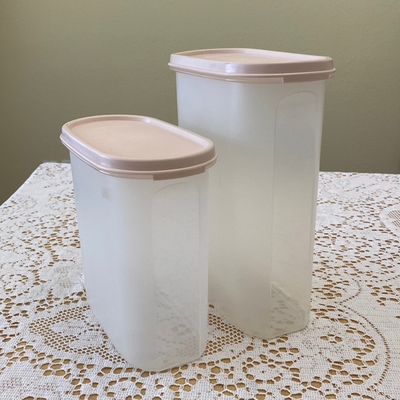 Tupperware | Kitchen | Vintage Tupperware Modular Mates 2 With Pink ...